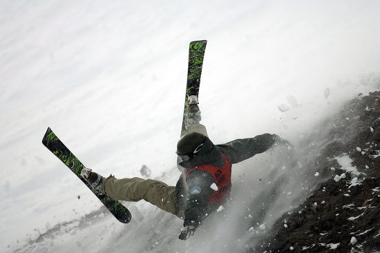 Chilean Benjamin Varela Falls During His Editorial Stock Photo - Stock ...