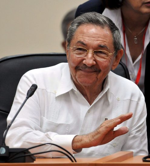 Cuban President Raul Castro Smiles During Editorial Stock Photo - Stock ...
