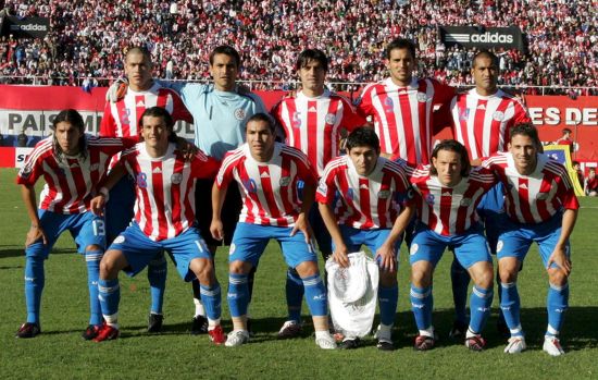 Paraguayan Soccer Team Poses Before Match Editorial Stock Photo - Stock ...