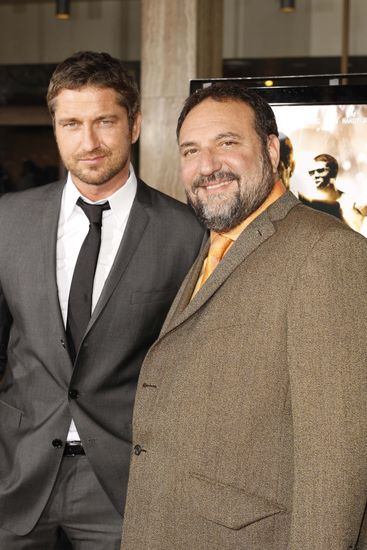 Gerard Butler Joel Silver Editorial Stock Photo - Stock Image ...