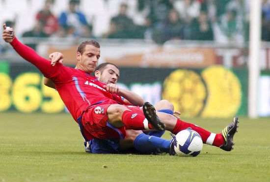 Deportivo Corunas Defender Alberto Lopo Front Editorial Stock Photo ...