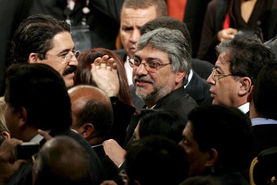 Paraguayan Elected President Fernando Lugo C Editorial Stock Photo ...