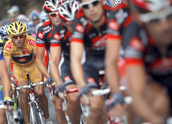 Spanish Cyclist Alejandro Valverde L Caisse Editorial Stock Photo ...