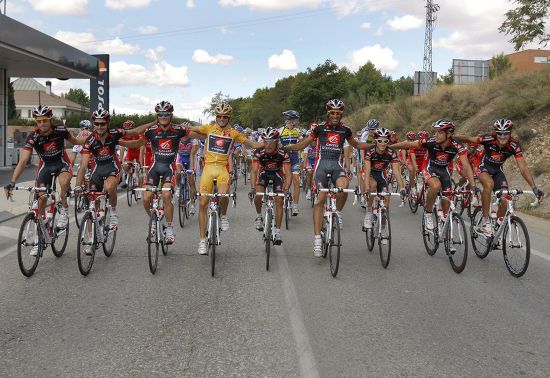 Vuelta09 Winner Spanish Cyclist Alejandro Valverde Editorial Stock ...