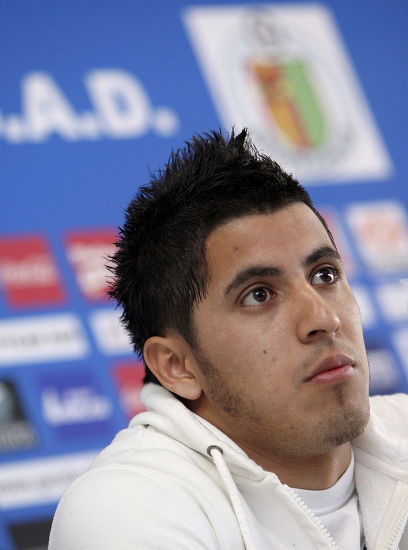Getafes Midfielder Uruguayan Juan Angel Albin Editorial Stock Photo ...