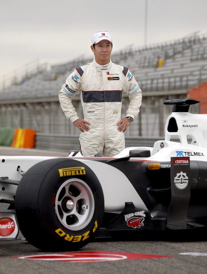 Japanese Formula One Driver Kamui Kobayashi Editorial Stock Photo ...