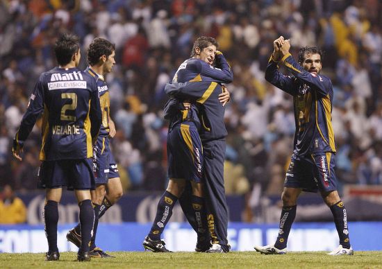 Pumas Unam Soccer Players Celebrate After Editorial Stock Photo - Stock ...