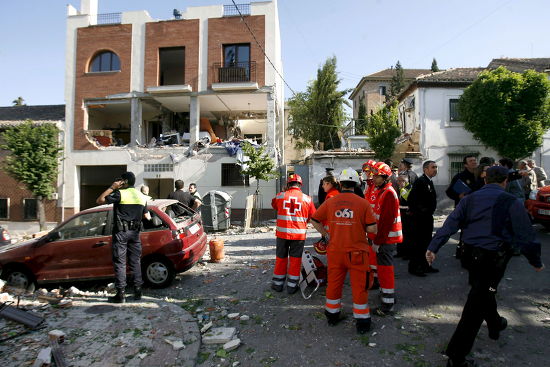 Spanish Fireman Members Local Police On Editorial Stock Photo - Stock ...