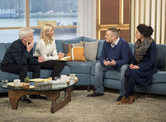Phillip Schofield Holly Willoughby Andrew Wardle Editorial Stock Photo ...