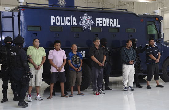 Mexican Police Officers Present Eznel Cortez Editorial Stock Photo ...