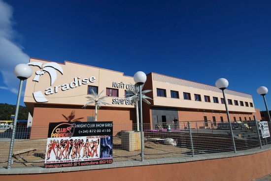Exterior View Night Club Paradise La Editorial Stock Photo - Stock ...