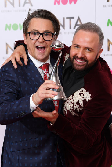 Gogglebox Stephen Webb Christopher Steed Best Editorial Stock Photo ...