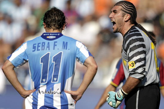 Fc Barcelonas Goalkeeper Jose Manuel Pinto Editorial Stock Photo ...