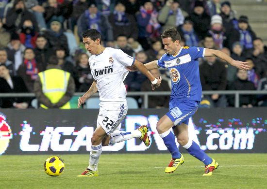 Real Madrids Argentinian Striker Angel Di Editorial Stock Photo - Stock ...