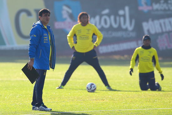 Ecuadors National Soccer Team Coach Gustavo Editorial Stock Photo ...