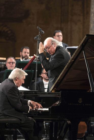 Israeli Conductor Eliahu Inbal R Spanish Editorial Stock Photo - Stock ...