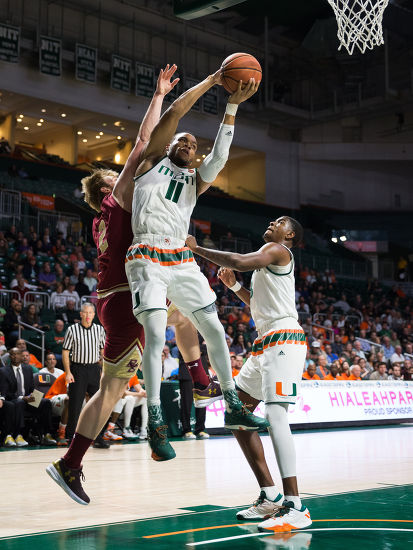 Miami Guard Bruce Brown 11 Grabs Editorial Stock Photo - Stock Image ...