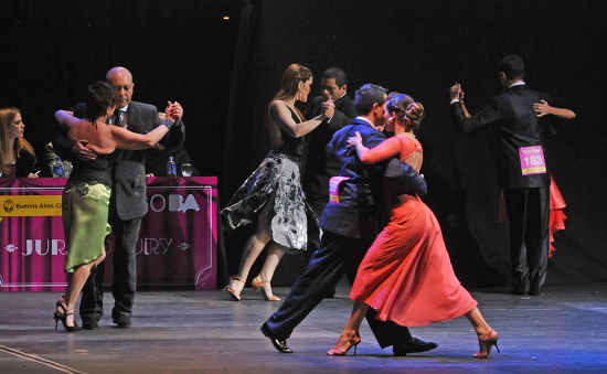 Couples Dance Tango World Tango Championship Editorial Stock Photo ...