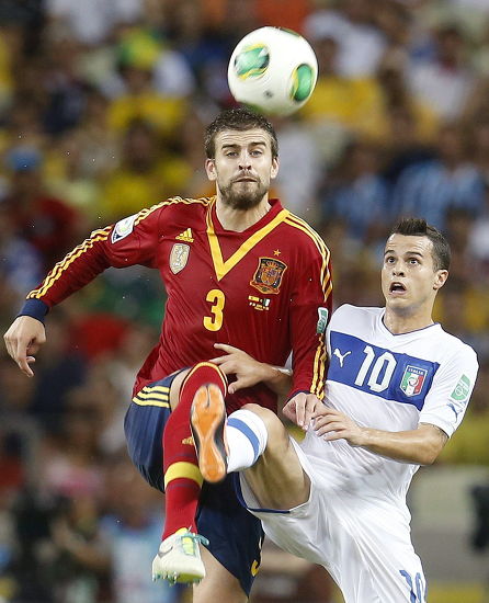 Spanish National Soccer Team Defender Gerard Editorial Stock Photo ...