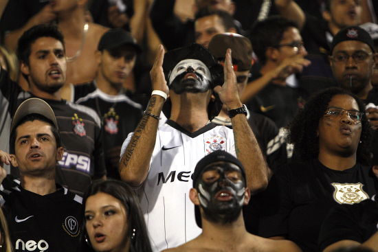 Supporters Brazilian Corinthians Attend Final Match Editorial Stock ...