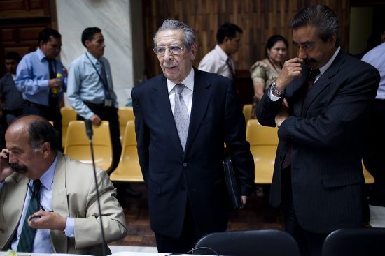 Guatemalan Former General Jose Efrain Rios Editorial Stock Photo ...