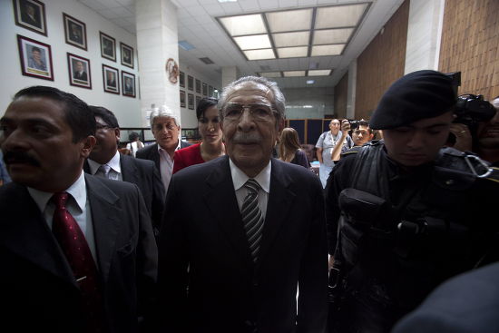 Guatemalan Former General Jose Efrain Rios Editorial Stock Photo ...