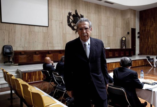 Guatemalan Former General Jose Efrain Rios Editorial Stock Photo ...