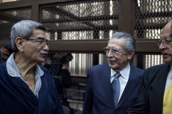 Former Guatemalan Generals Jose Efrain Rios Editorial Stock Photo ...