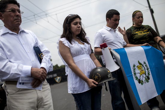 Relatives Guatemalan Soldiers Who Took Part Editorial Stock Photo ...