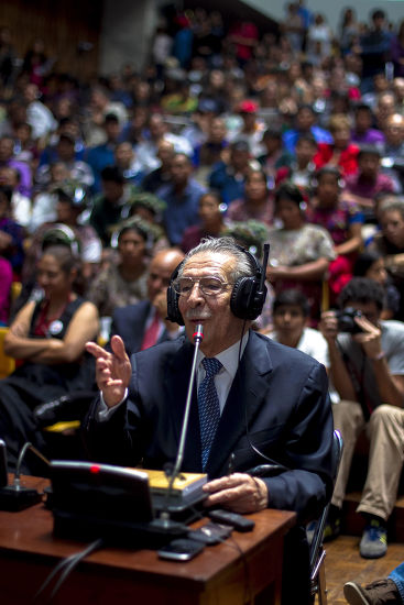 Guatemalan Former Dictator Jose Efrain Rios Editorial Stock Photo ...
