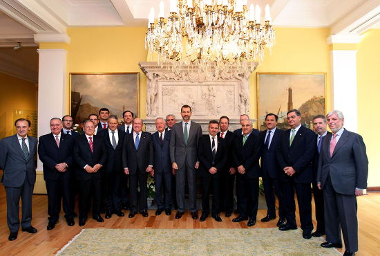 Spanish Prince Felipe C Poses Spanish Editorial Stock Photo - Stock ...