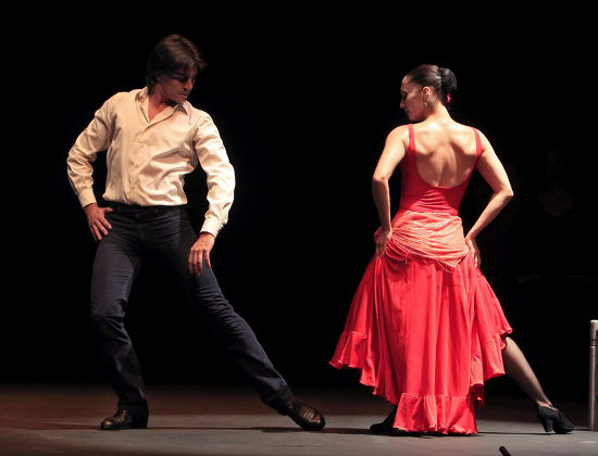 Dancers Vanesa Vento R Angel Ruiz Editorial Stock Photo - Stock Image ...