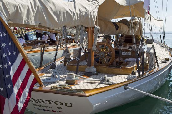 View Manitou Sailing Yacht Dated 1937 Editorial Stock Photo - Stock ...