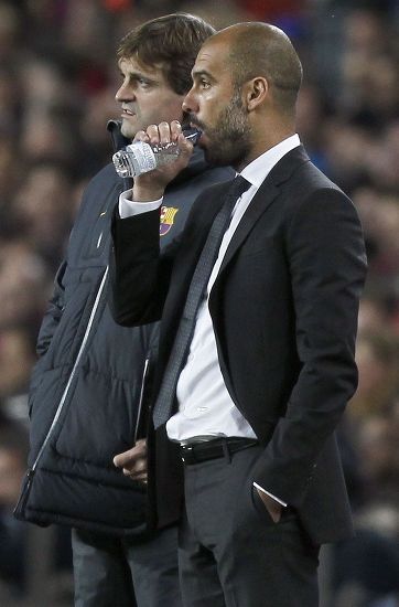 Fc Barcelonas Coach Pep Guardiola R Editorial Stock Photo - Stock Image ...