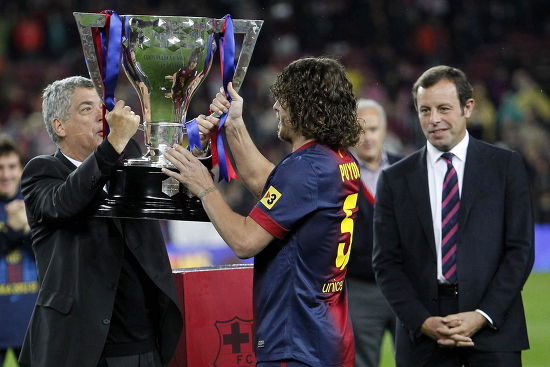Fc Barcelona Captain Carles Puyol C Editorial Stock Photo - Stock Image ...