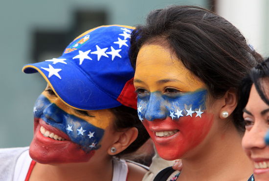 Venezuelan Citizens Living Bogota Pose Pictures Editorial Stock Photo ...