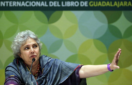 Mexican Writer Laura Esquivel Speaks During Editorial Stock Photo ...