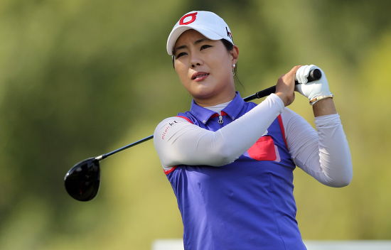Korean Golf Player Meena Lee Action Editorial Stock Photo - Stock Image ...