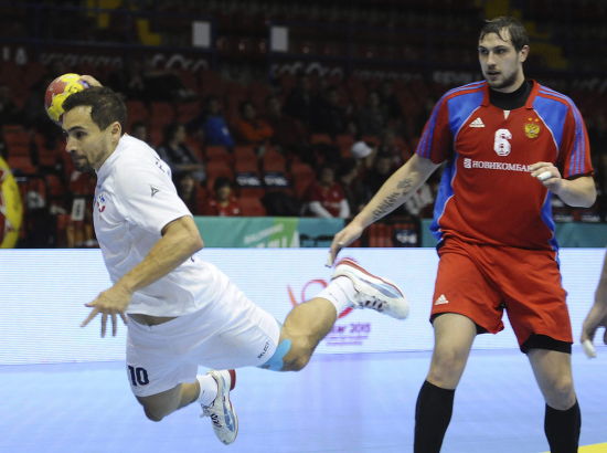 Russian Handball Team Player Alexander Pyshkin Editorial Stock Photo ...