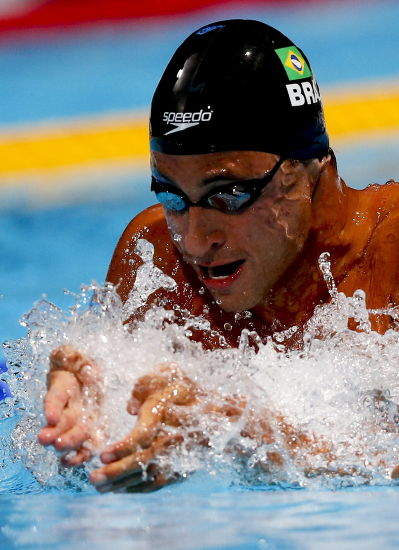 Brazilian Swimmer Felipe Lima On His Editorial Stock Photo - Stock ...