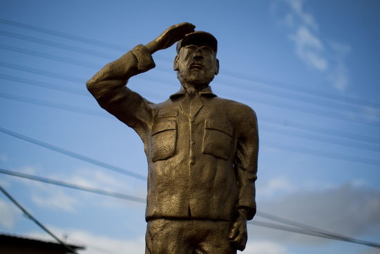 Statue Cuban Former President Fidel Castro Editorial Stock Photo ...