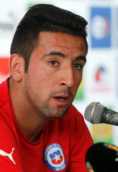 Chiles Mauricio Isla Attends Press Conference Editorial Stock Photo ...