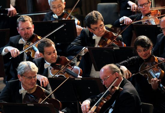 Minnesota Orchestra Directed By Finnish Conductor Editorial Stock Photo ...