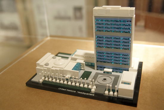 View Scale Model Headquarters United Nations Editorial Stock Photo ...