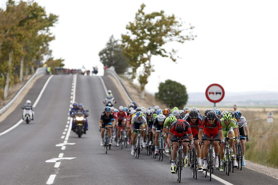 Cyclists Action During Eighth Stage 2014 Editorial Stock Photo - Stock ...