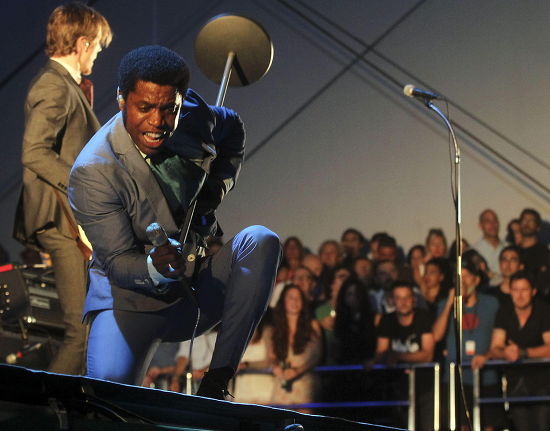 Band Vintage Trouble Singer Ty Taylor Editorial Stock Photo - Stock ...