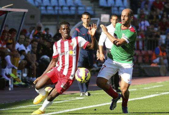 Ud Almerias Nigerian Midfielder Ramon Azeez Editorial Stock Photo ...