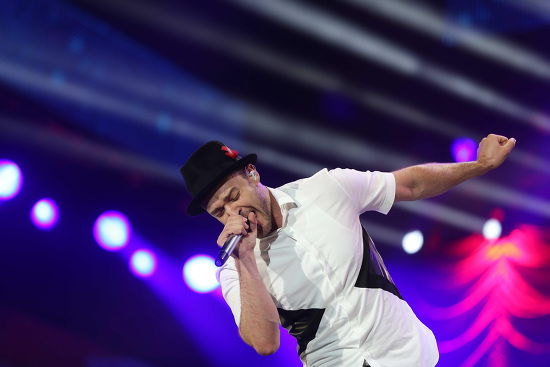 Us Artist Justin Timberlake Performs During Editorial Stock Photo ...