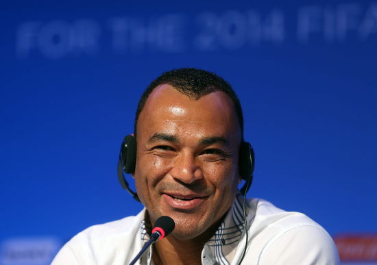Brazilian Former Soccer Player Cafu Attends Editorial Stock Photo ...