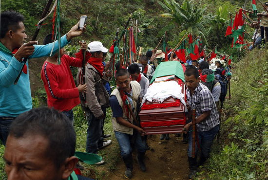 People Attend Funeral Indigenous Guards Nasa Editorial Stock Photo ...
